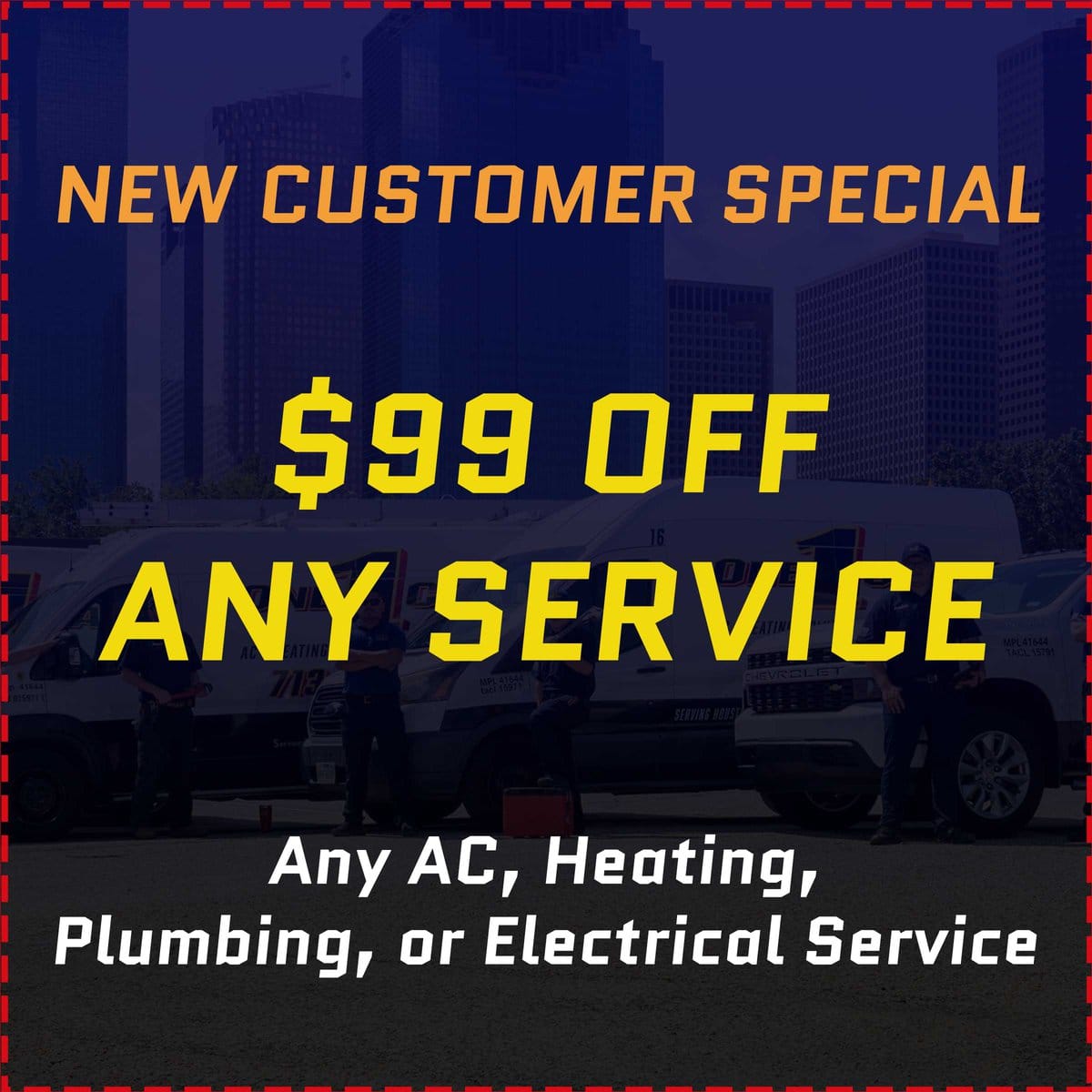 Schedule Service | OneCall Houston